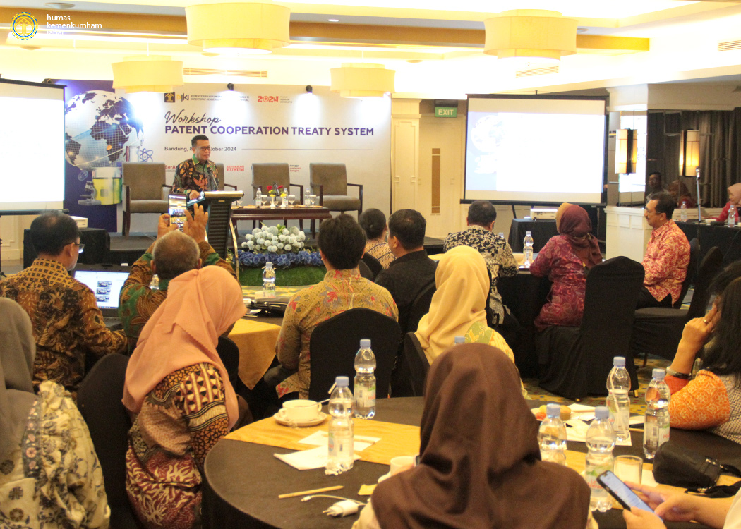 Kanwil Kemenkumham Jabar Hadiri Pembukaan Workshop Sistem Patent Cooperation Treaty Bersama DJKI